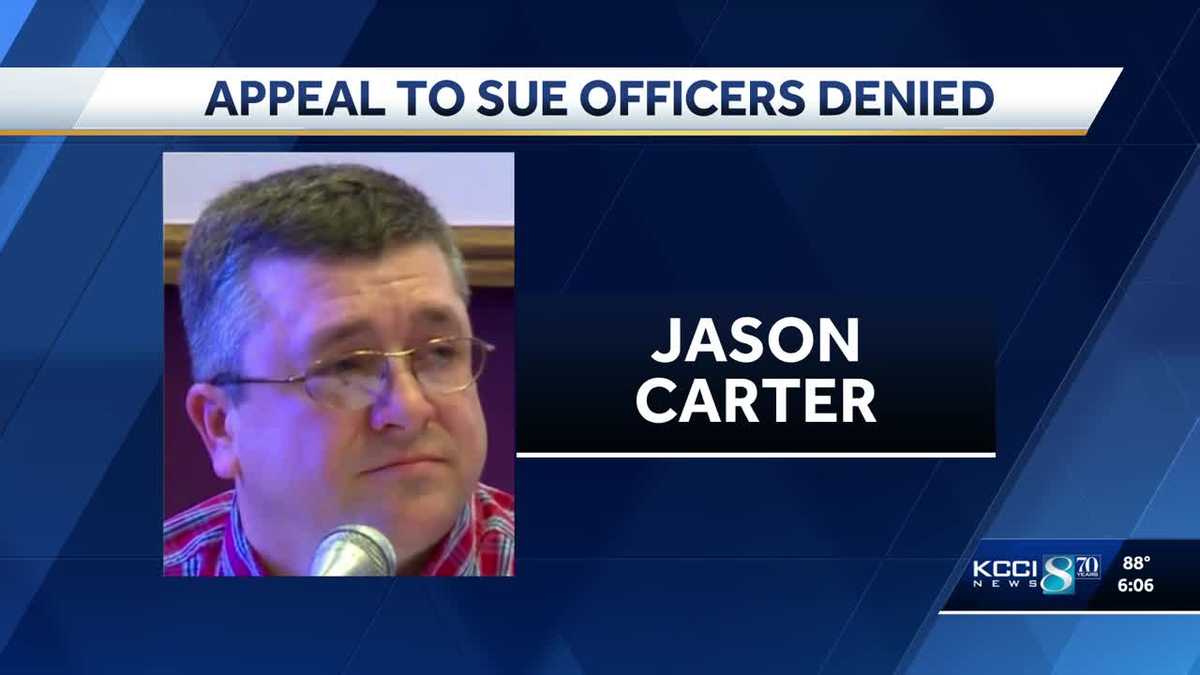 Jason Carter's appeal to sue officers denied by judge