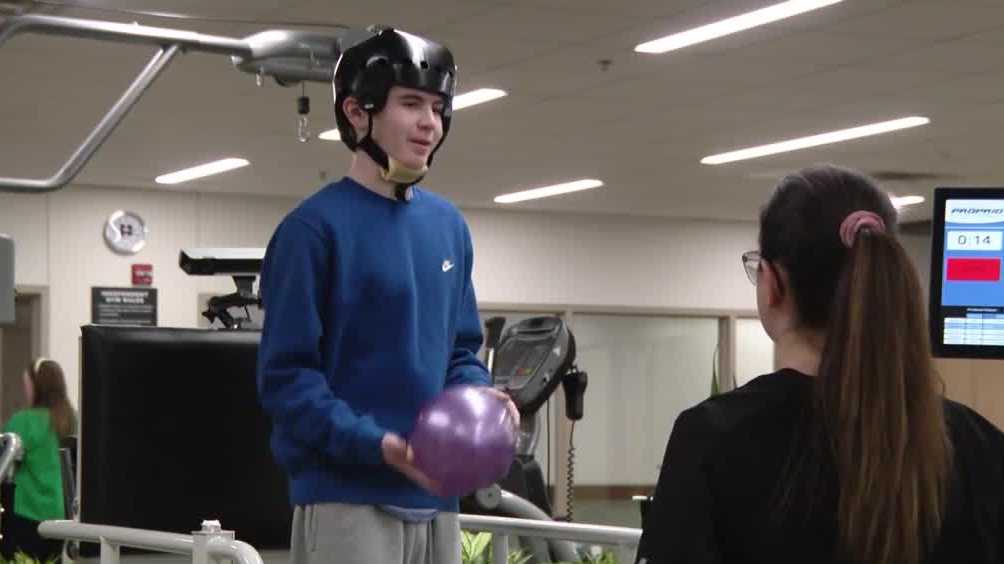 Omaha student shares brain injury recovery story