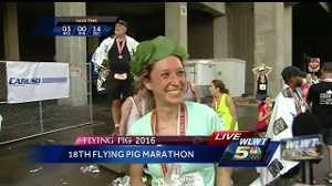 First-time marathon runner Anne Flower wins 2016 Flying Pig