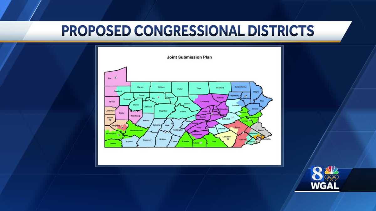 New Pa. congressional map now on Governor Wolf's desk for review