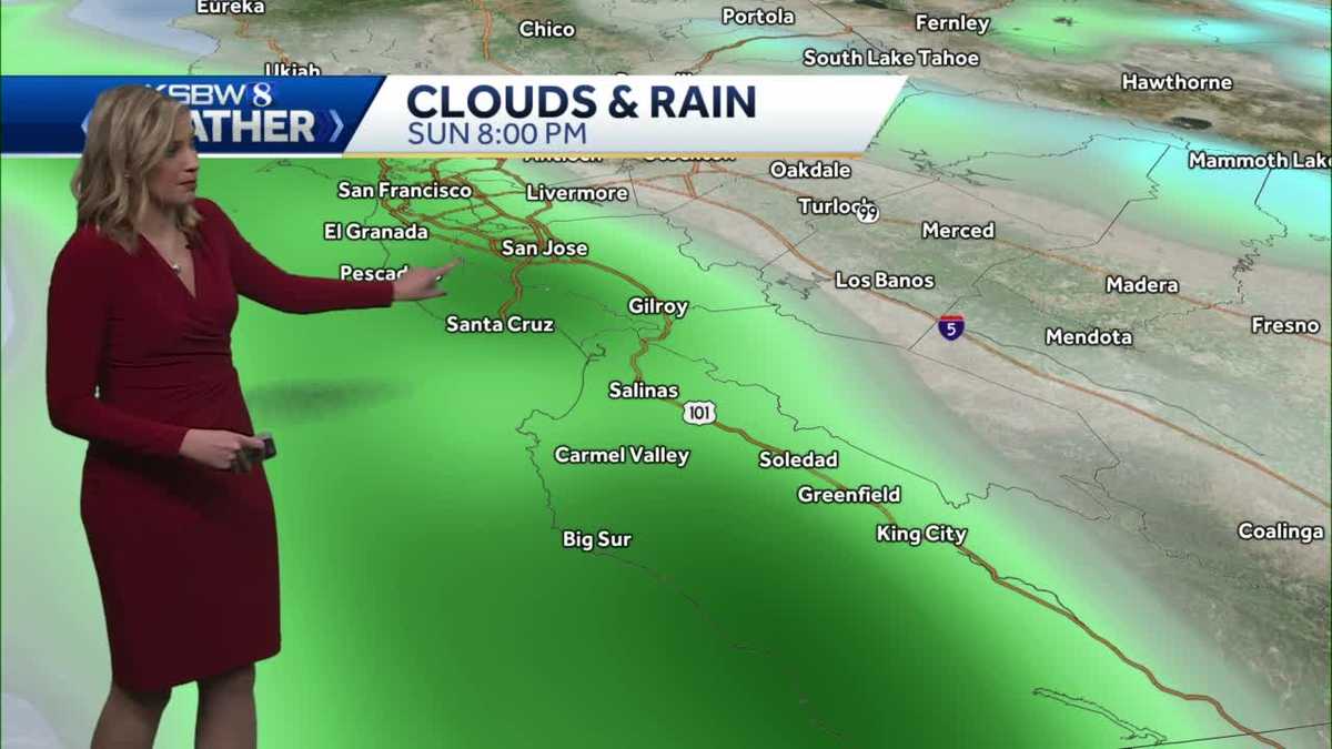 KSBW 8 Weather for December 25
