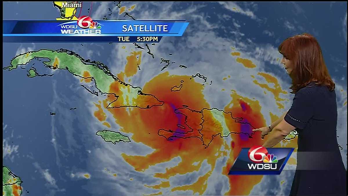 Monitoring Hurricane Matthew: Torrential rainfall in Haiti
