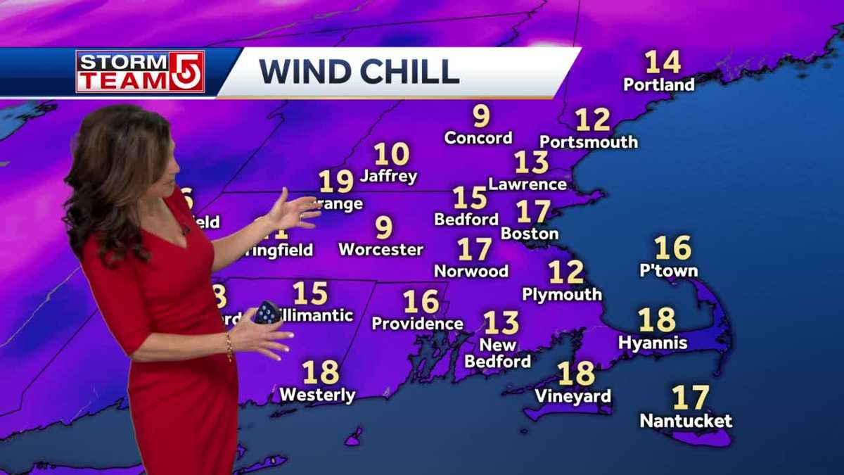 Video: Bright, but cold day ahead