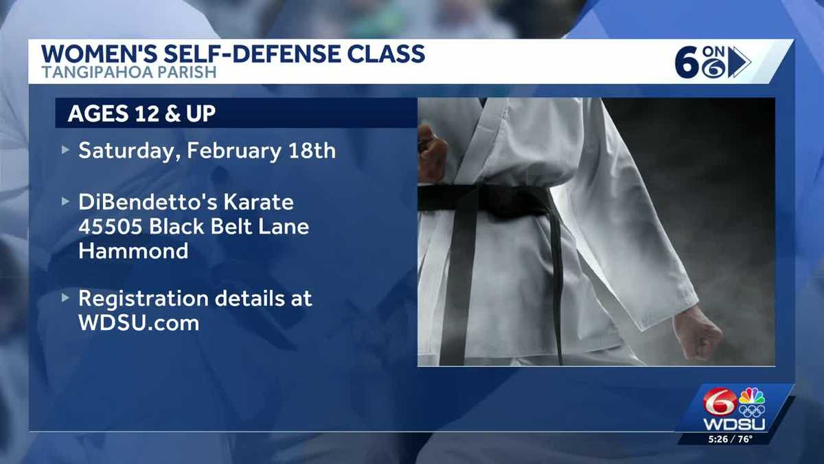 Crime Stoppers of Tangipahoa Hosts Series of Women's Self-Defense Classes