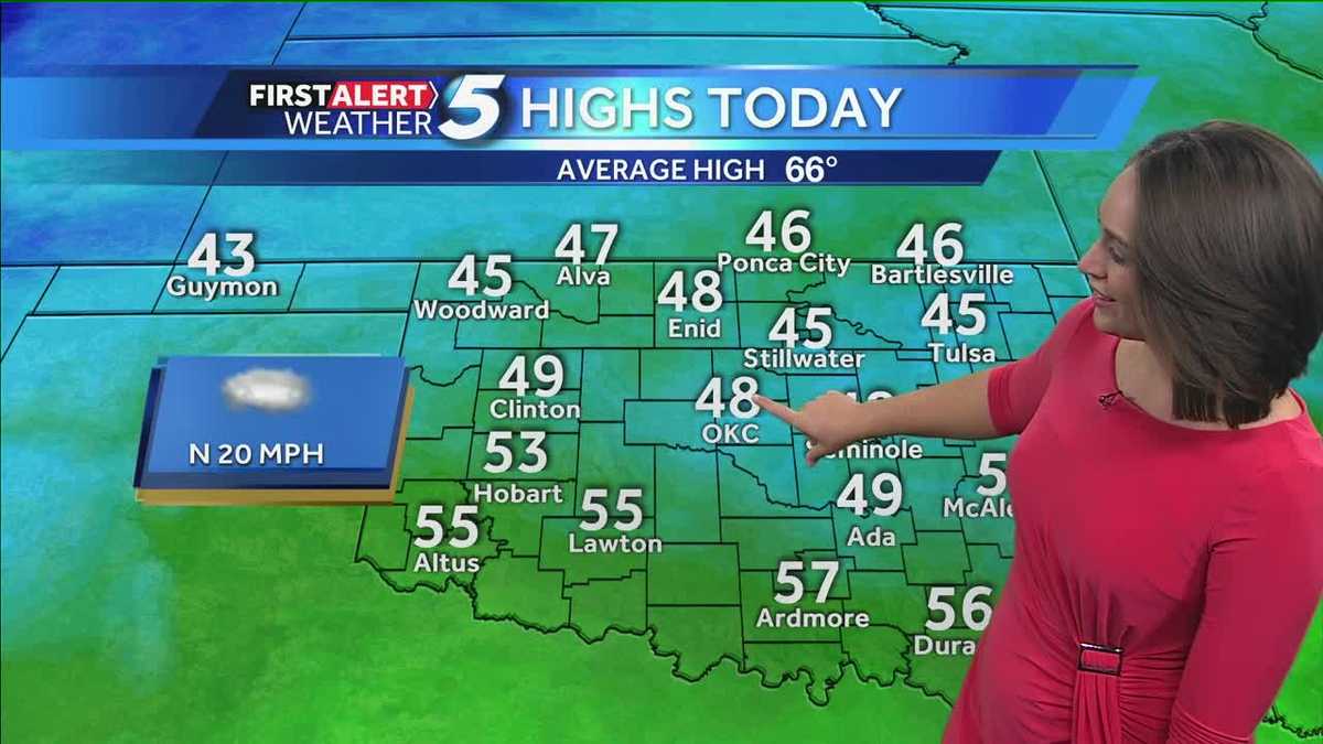 Forecast: Cloudy and cold Tuesday