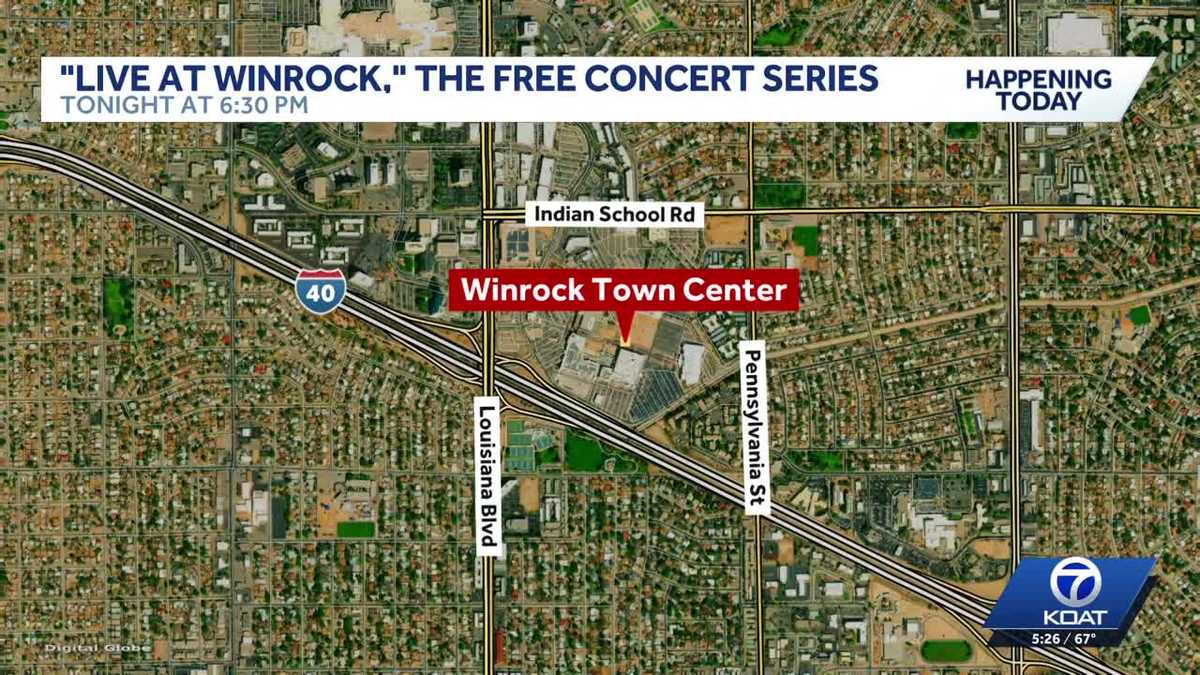 Free concert series returns to the Winrock Town Center