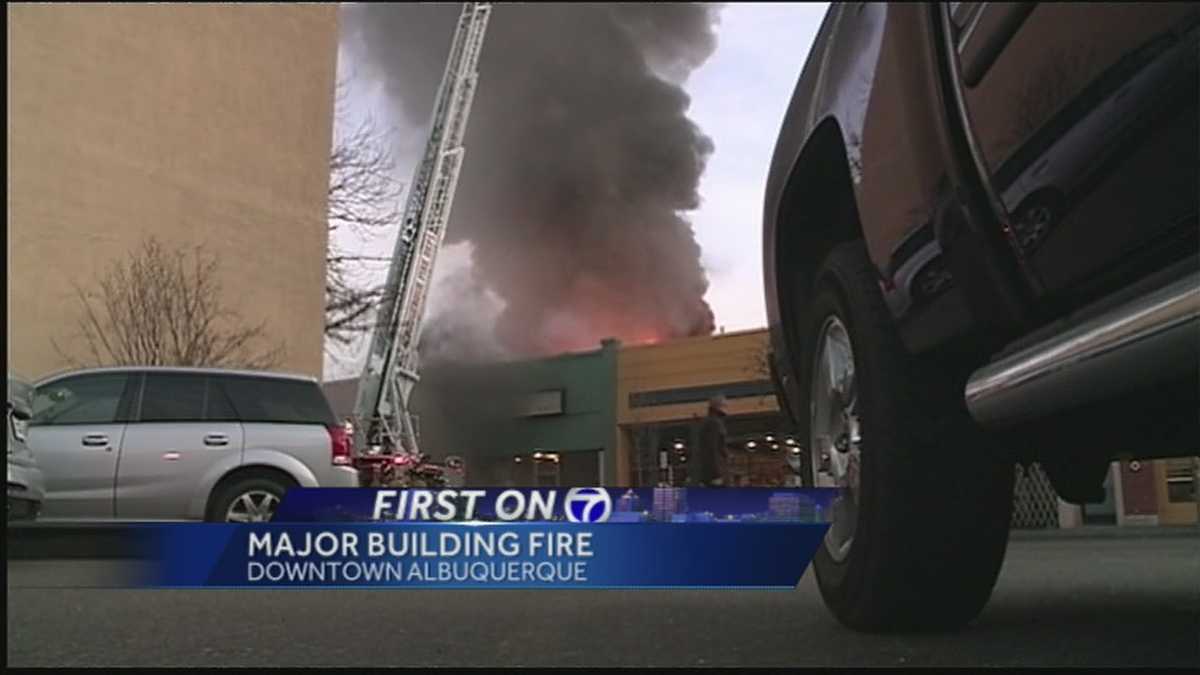 Downtown Fire Destroys Dance Studio