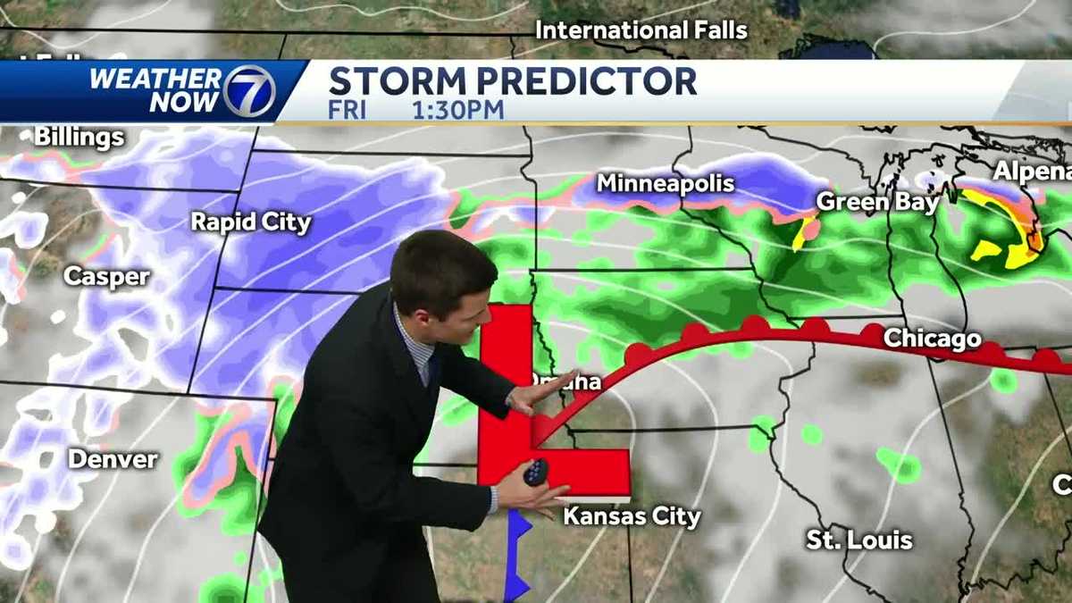 Comfortable weather for now, strong storms possible Friday before ...