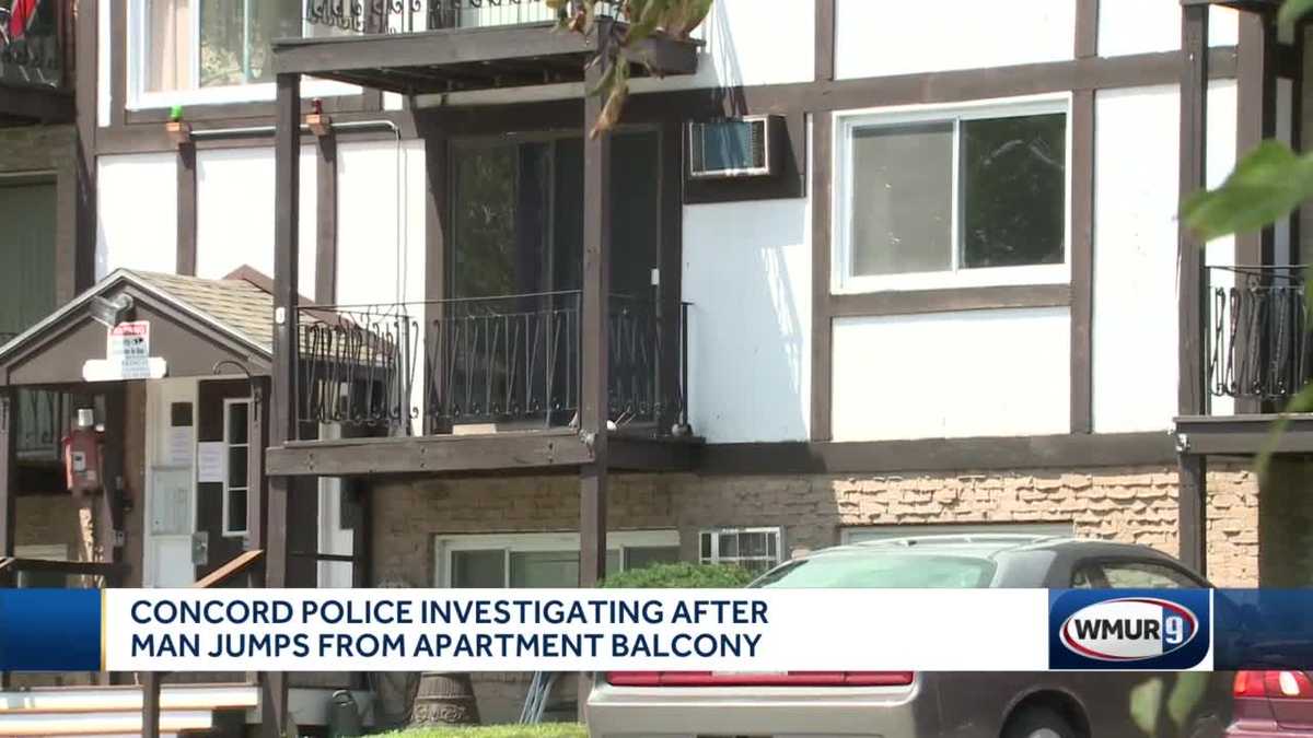 Witnesses describe man jumping from 2nd-floor balcony