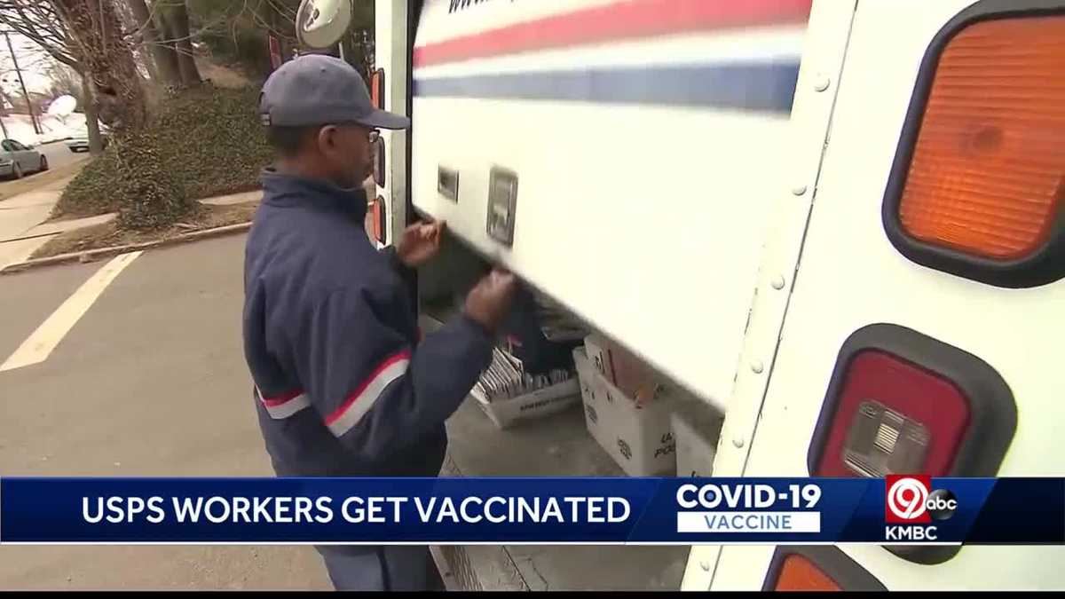 USPS brings vaccination clinic to postal workers in Kansas City