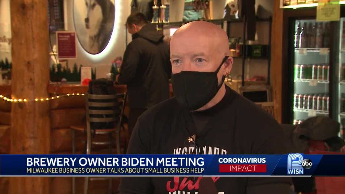 Brewery owner talks with President Biden before changes to PPP rules