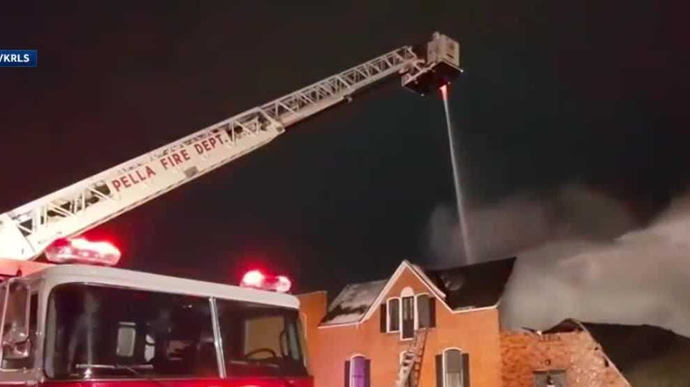 Two injured after fire in Pella, Iowa