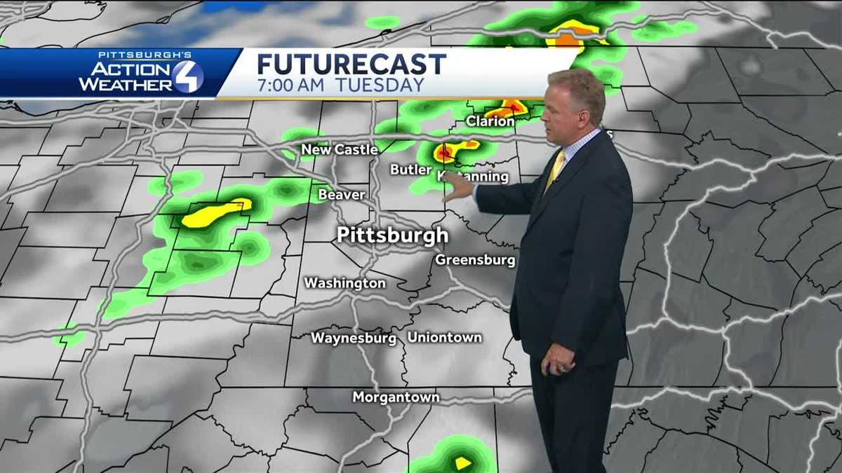 Pittsburgh's Action Weather forecast: Hot and humid all week