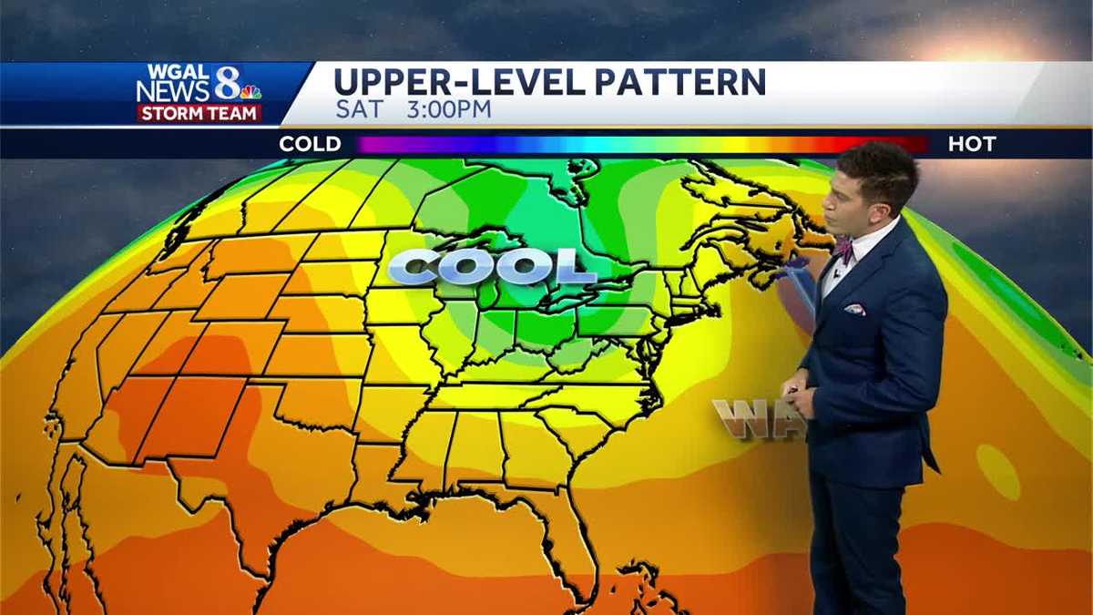Ridge brings warmer temps and more sun to start workweek