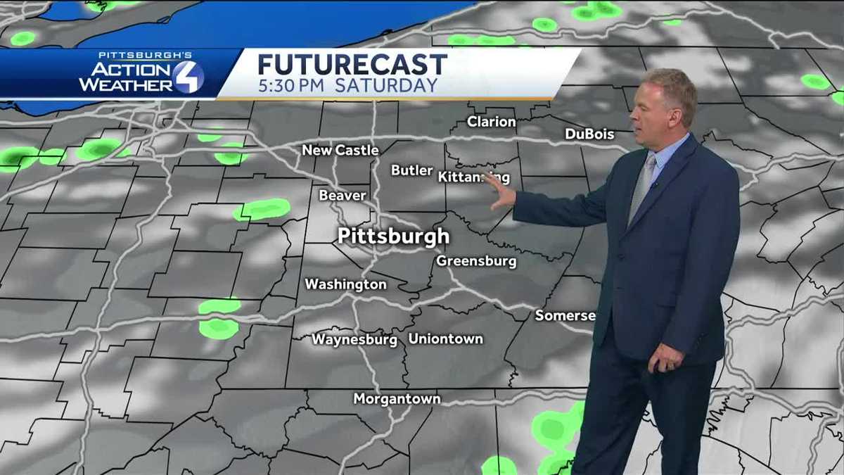 Pittsburgh's Action Weather forecast: Keeping it dry this weekend