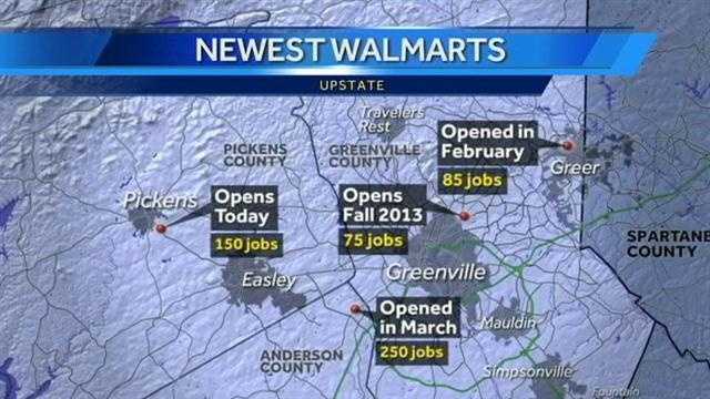 Super Walmart opens in Pickens