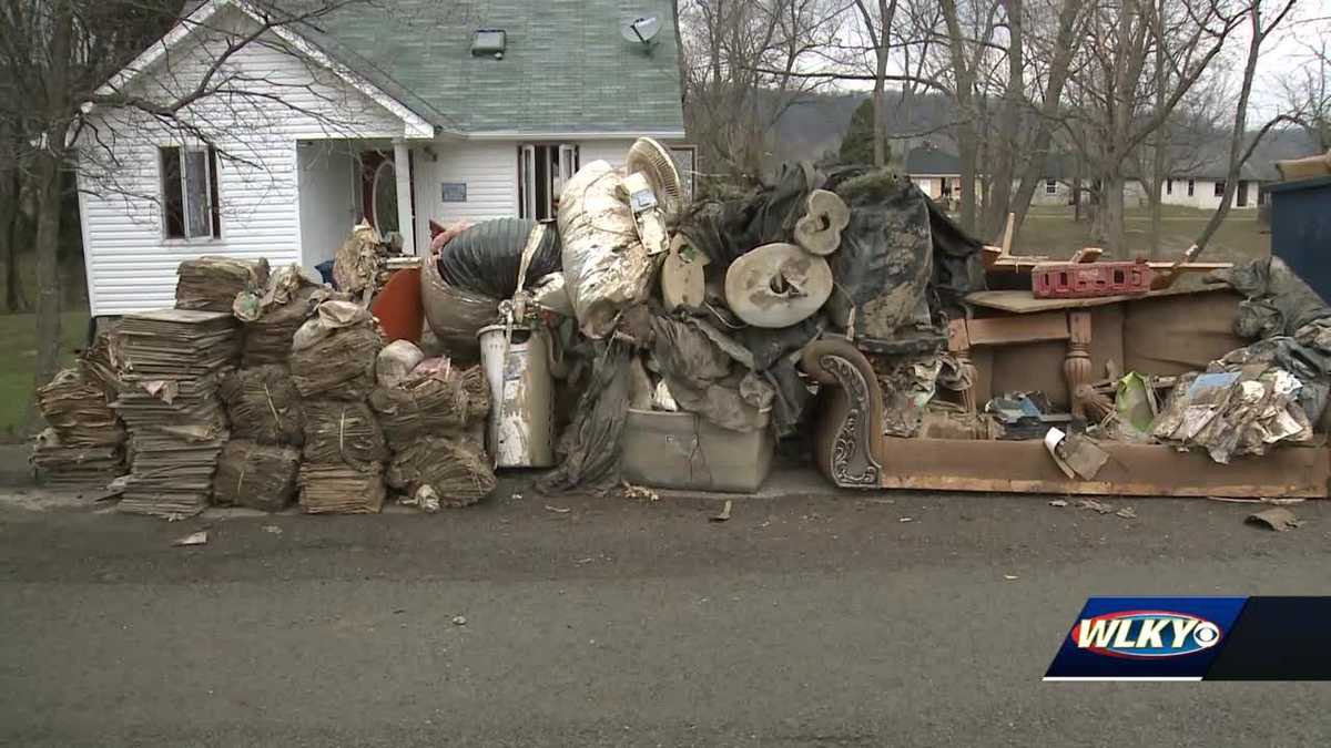 Crews clean up after flooding in West Point