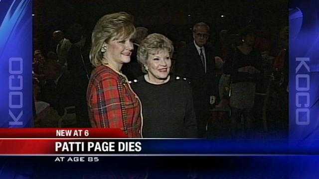 Oklahoma native Patti Page dies