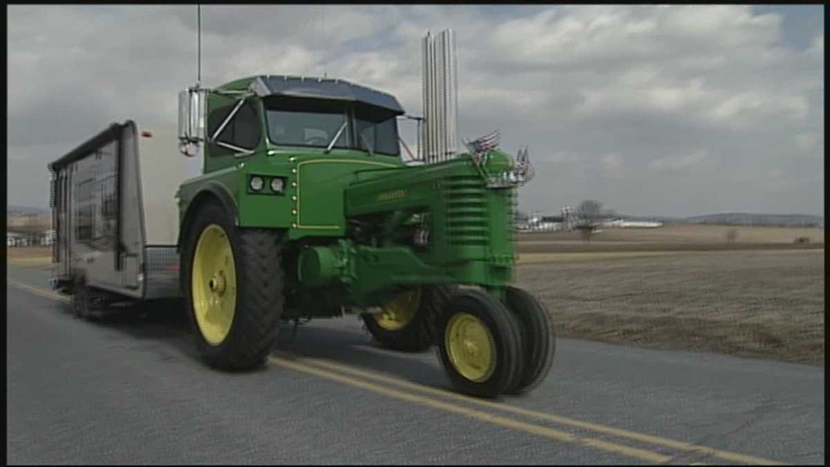 Pennsylvania man to cross country in '48 tractor to raise money for vets