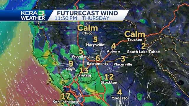 Breezy morning today and a warmer weekend