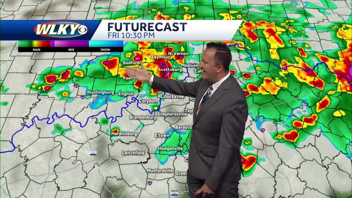Impact Weather: Scattered strong to severe storms likely Friday