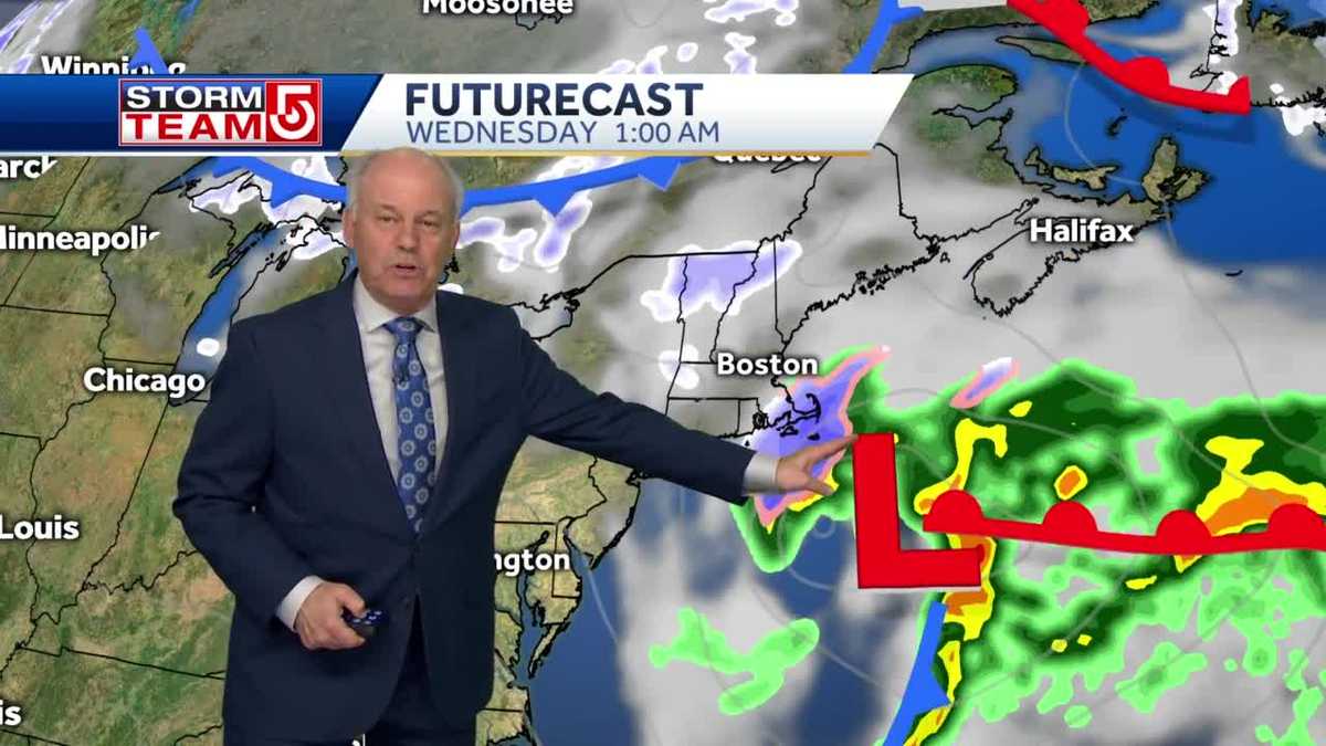 Video: Winter storm bringing snow for South Coast, Cape Cod