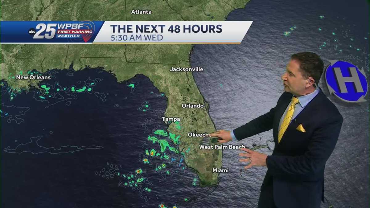 A cool night, mid-week rain A cool night, mid-week rain