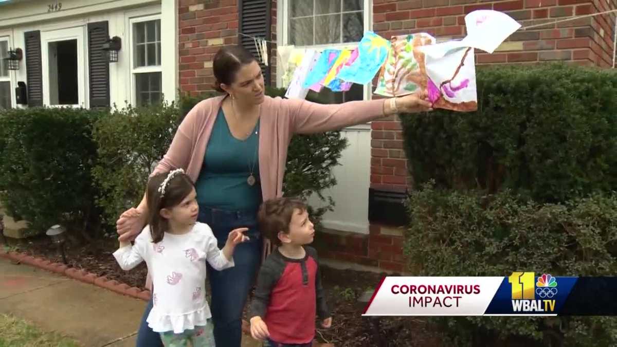 Parents find creative ways to keep kids entertained during coronavirus ...