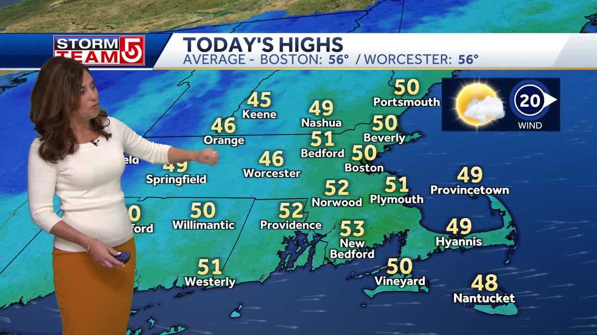 Video: Windy and cold Wednesday