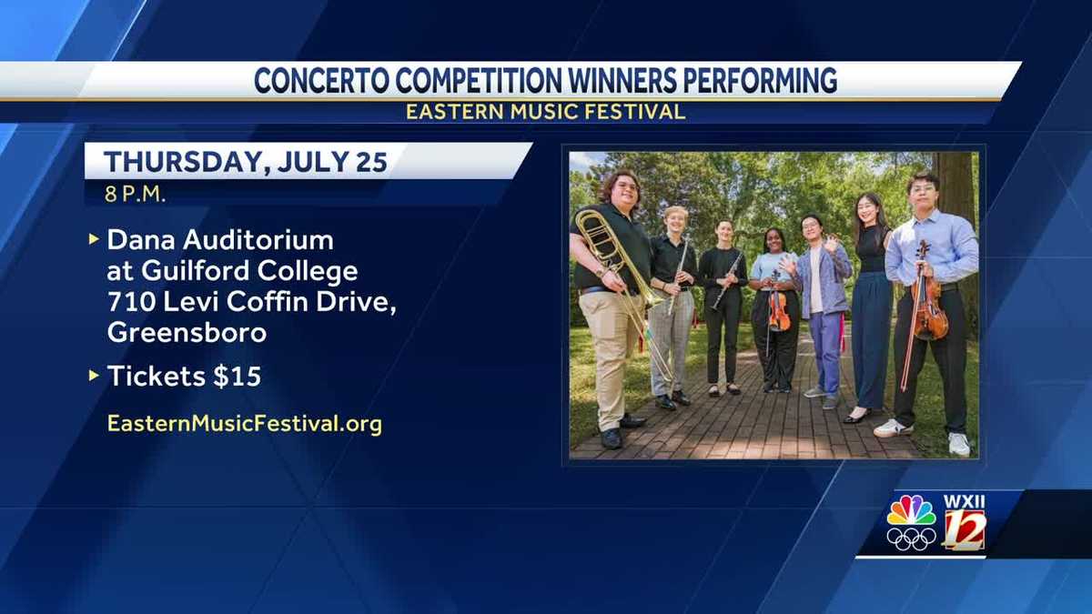 Eastern Music Festival's concerto competition
