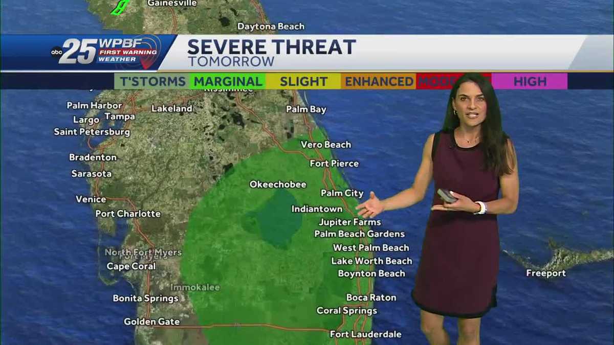 Rain wrapping up tonight, Chance for more storms Monday