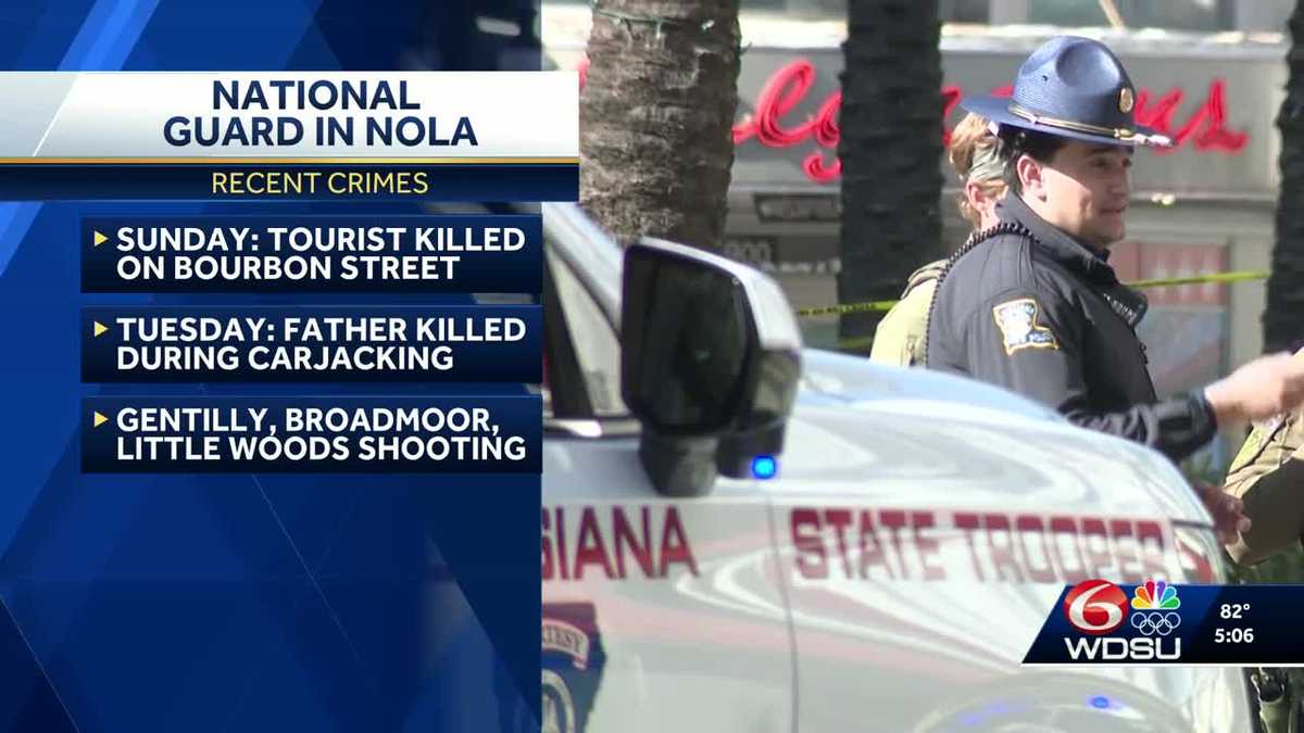 Contingency plan discussed for National Guard deployment in New Orleans