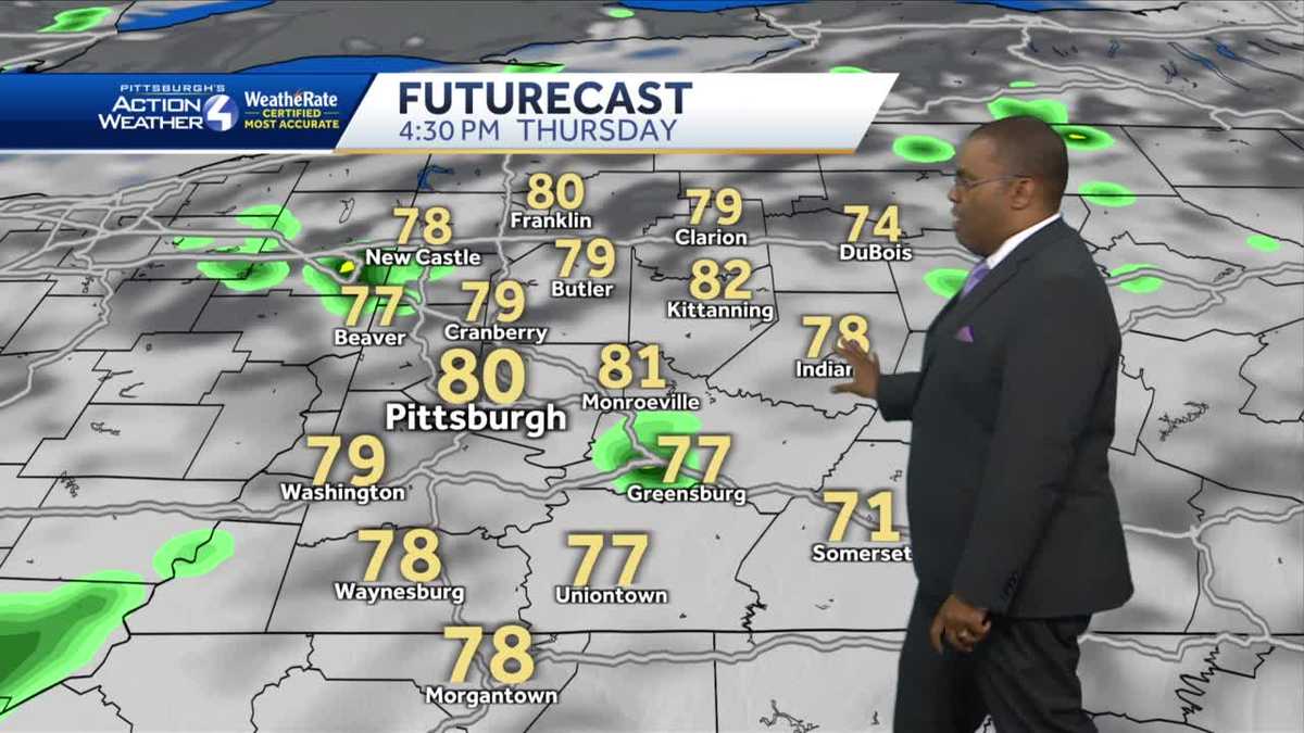 Warmer and still humid for Thursday