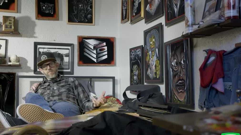 Oakland painter defines adversity through his art