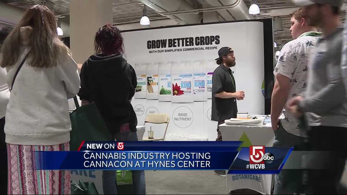 CannaCon cannabis convention kicks off in Boston