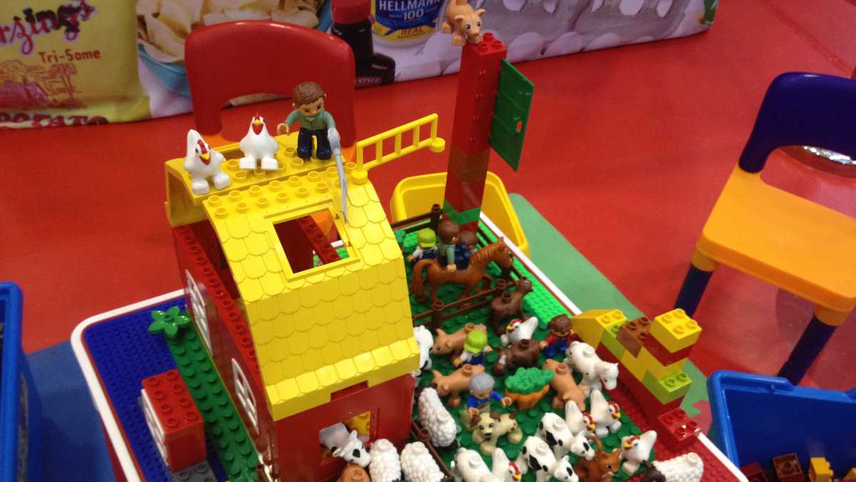 Exhibit features Iowa in Legos
