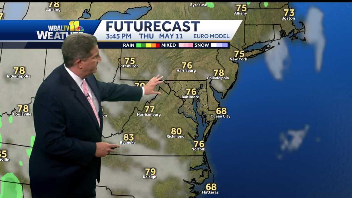 Mostly Sunny Wednesday Getting Warmer Over Next Couple Days