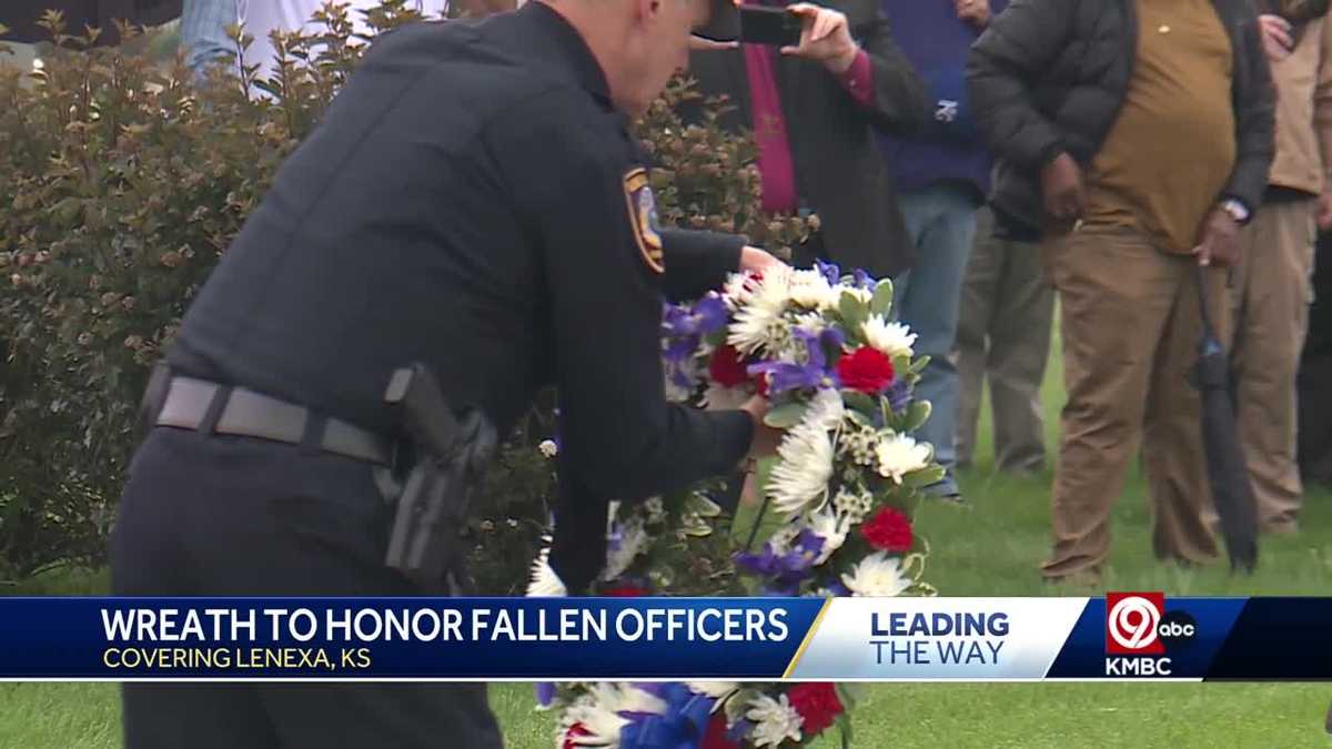Lenexa police honor fallen officers to kickoff National Police Week
