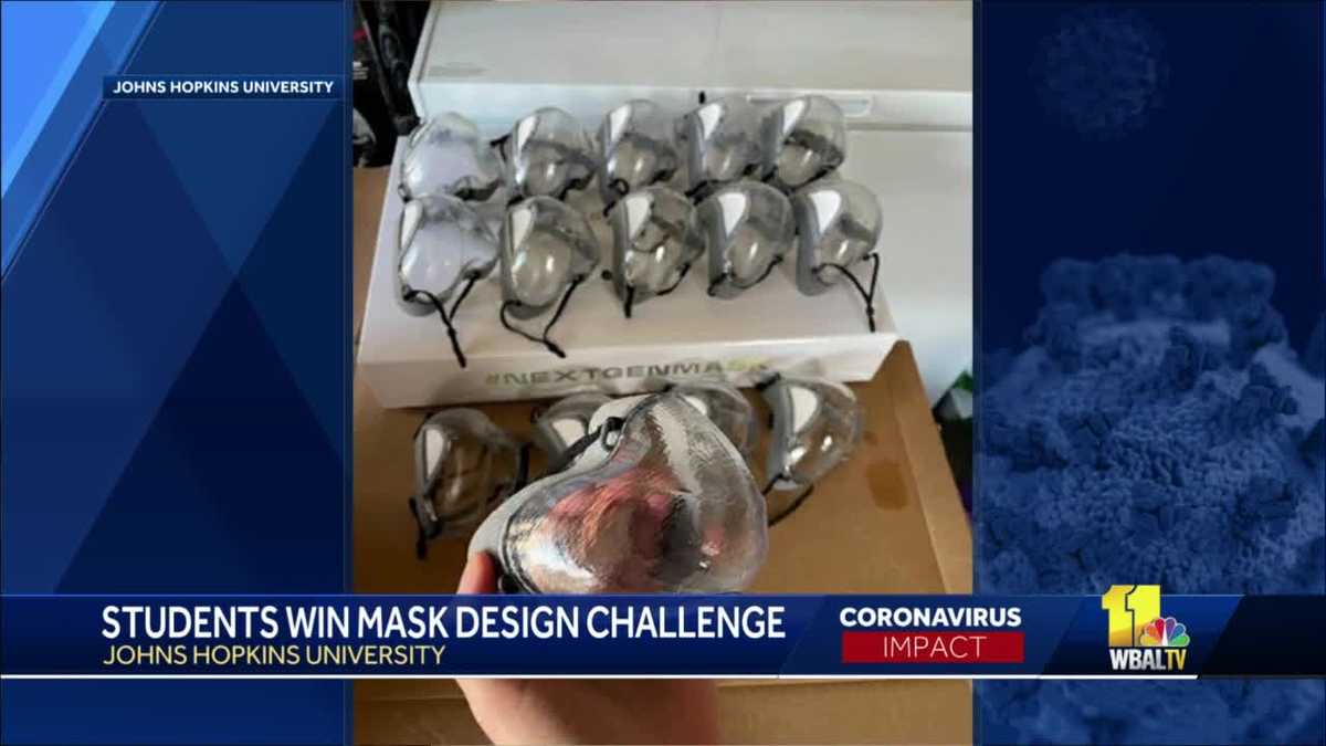 JHU students win $250K in mask design challenge
