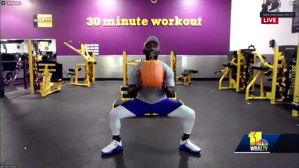 11 Fitness: Fall inspired workouts with a pumpkin