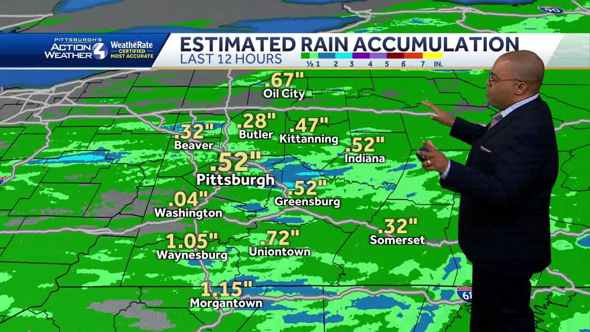 Severe Weather Alert Day Sunday for flooding possible across Western PA