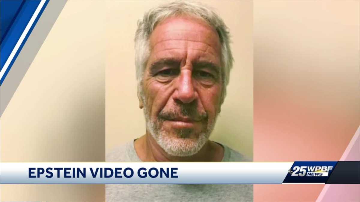 Surveillance video inside prison where Epstein first attempted suicide ...