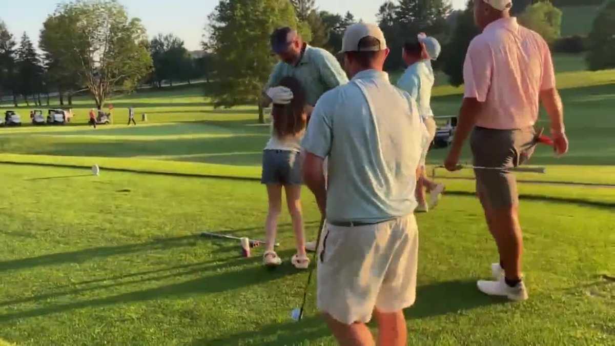 Detective nails clutch golf shot to win event