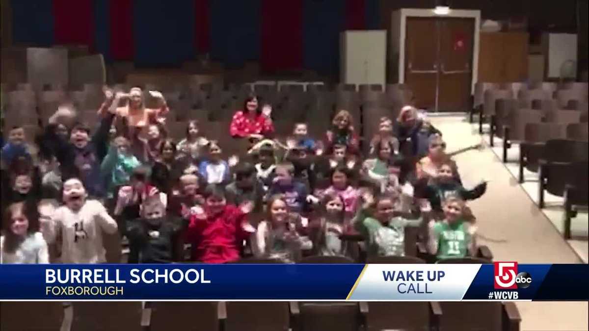 Wake Up Call from Burrell School in Foxborough