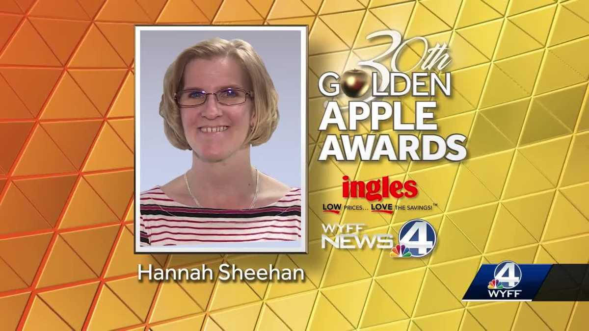 This week’s Golden Apple Winner is Hannah Sheehan
