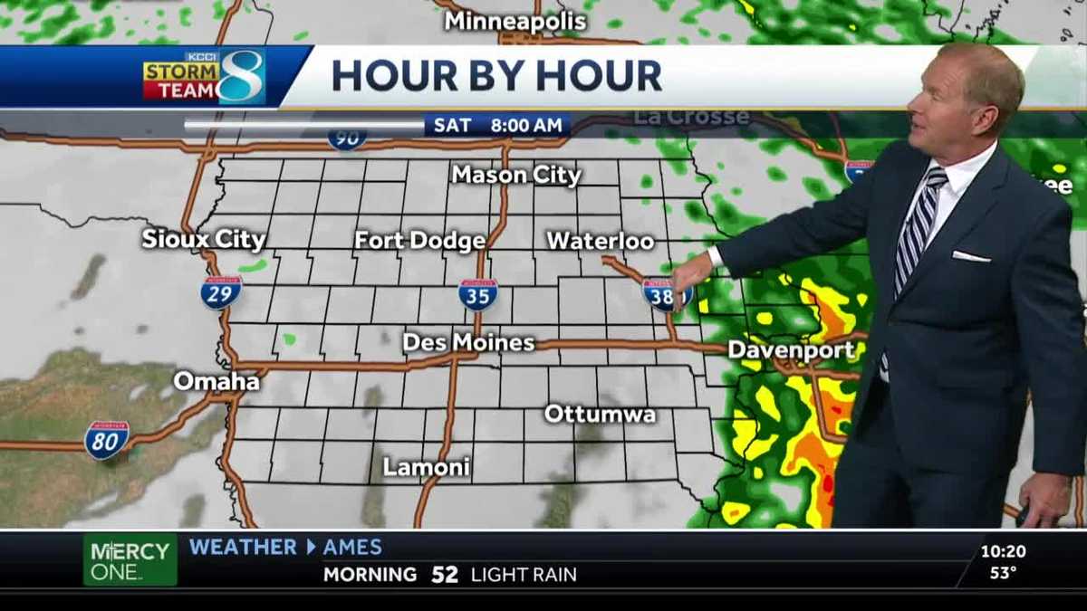 Wet weather to continue into weekend