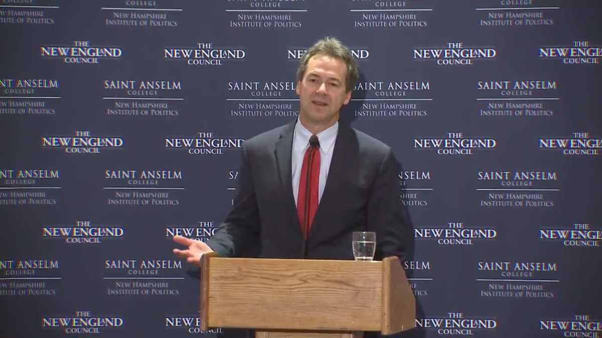 Steve Bullock delivers 'Politics and Eggs' speech (raw video)