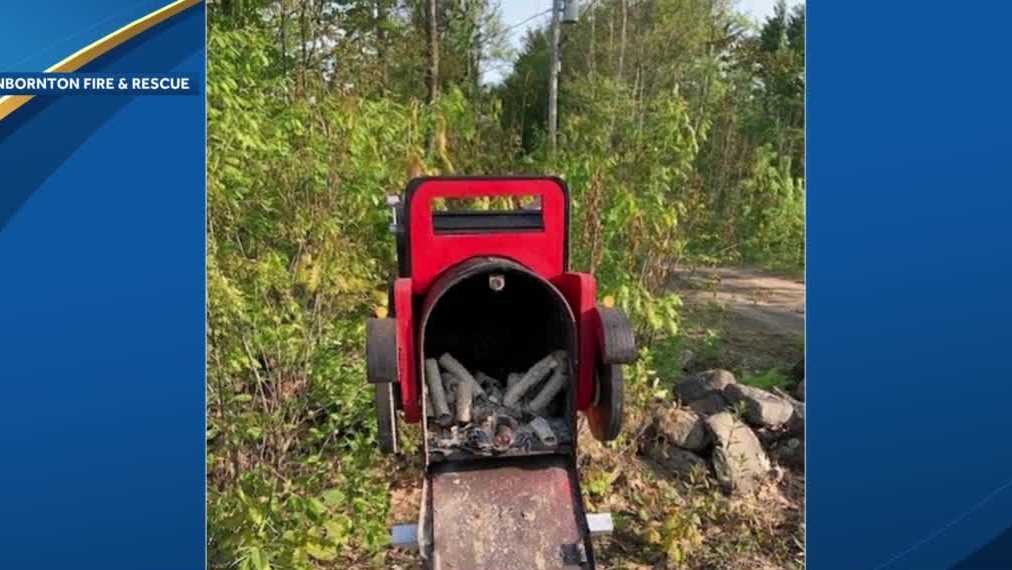 Sanbornton, New Hampshire fire chief's mailbox vandalized