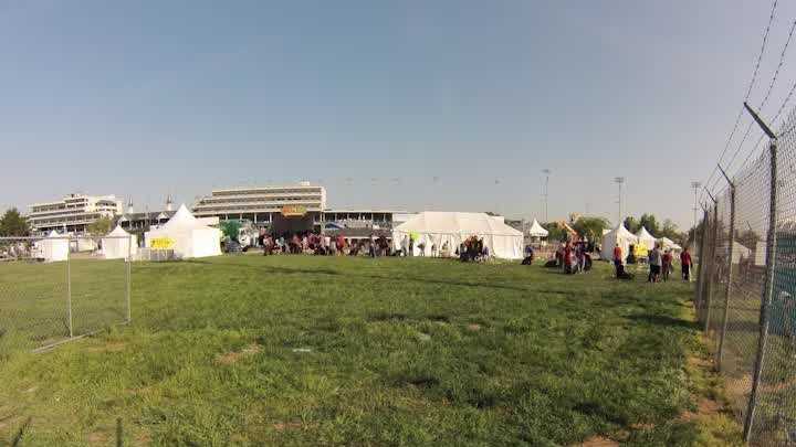 Timelapse: Churchill Downs post-Derby infield cleanup