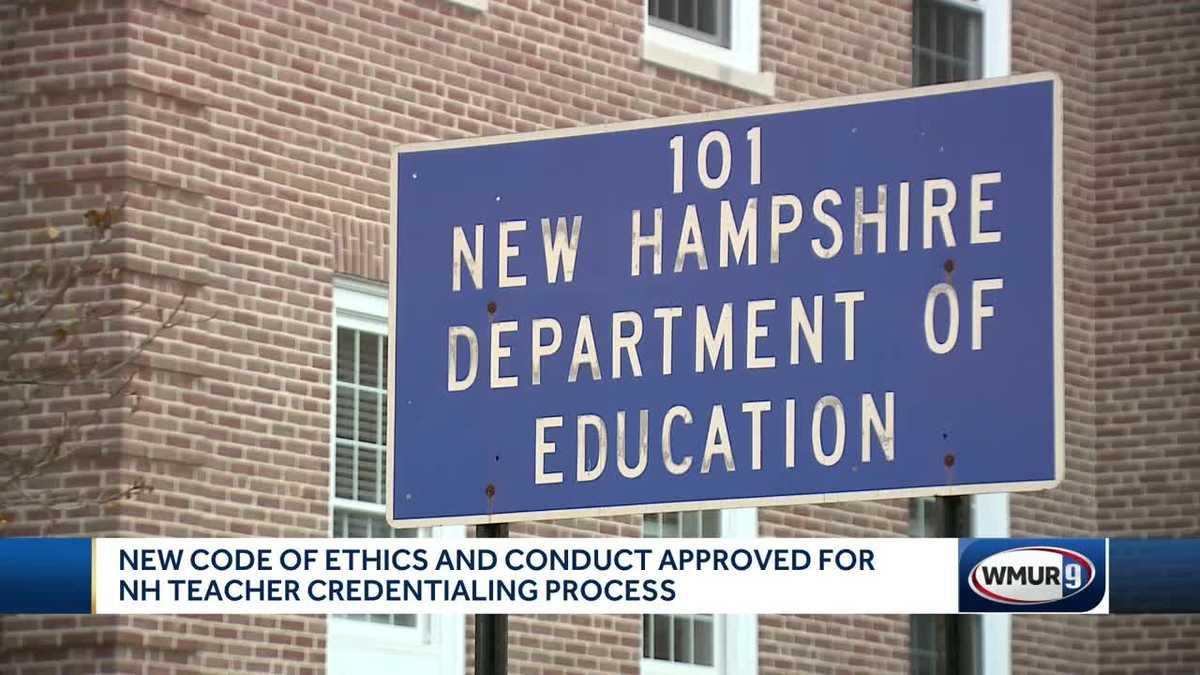 New code of ethics approved for NH teachers